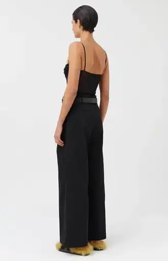 Camilla And Marc Majorelle Mesh Bodysuit Black Size AU 6 | The Volte